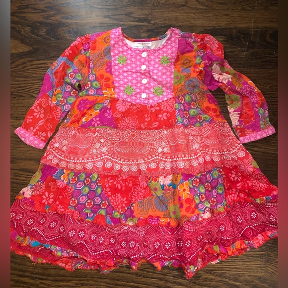 Mimi & Maggie | Dresses | Mimi Maggie Farmhouse Patchwork Dress Size 4 ...